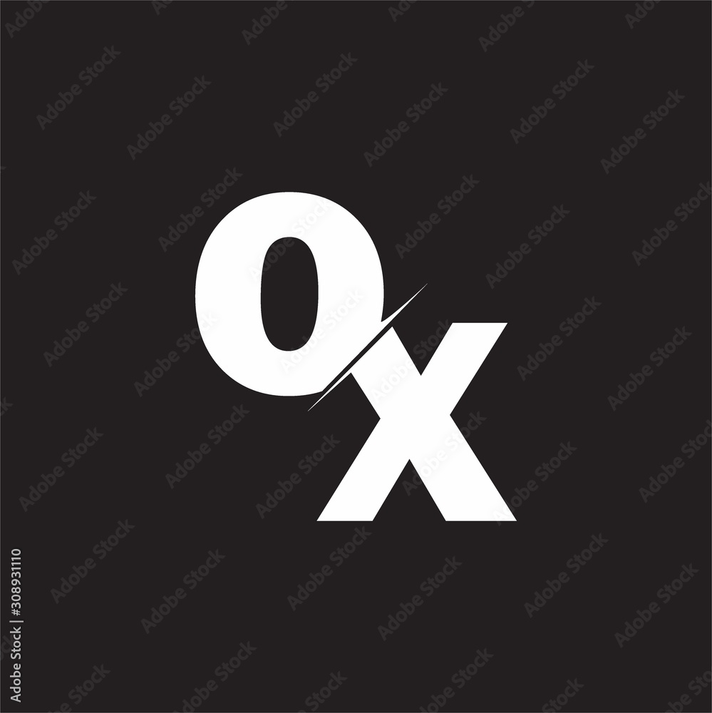 OX Logo Stock Vector | Adobe Stock