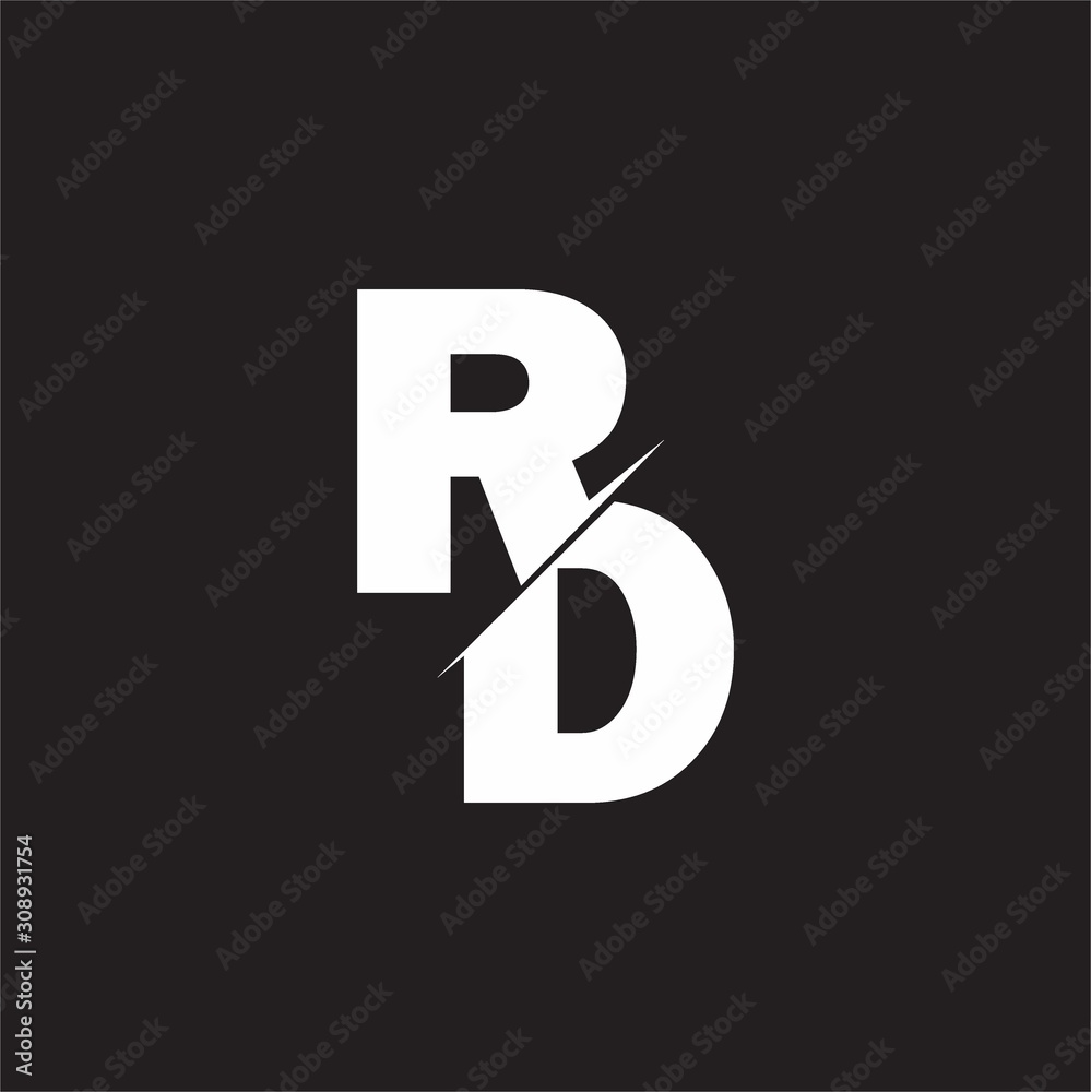 RD Logo Stock Vector | Adobe Stock