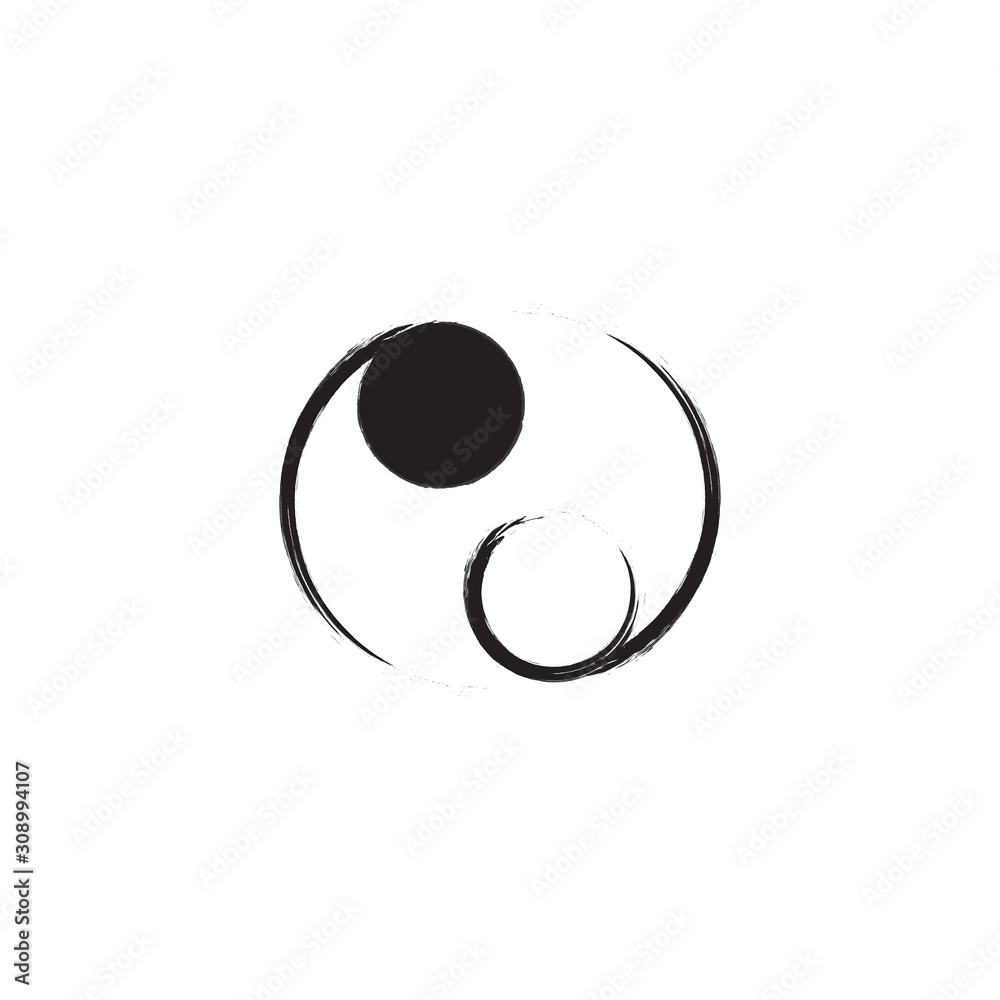 Yin Yang Logo Design