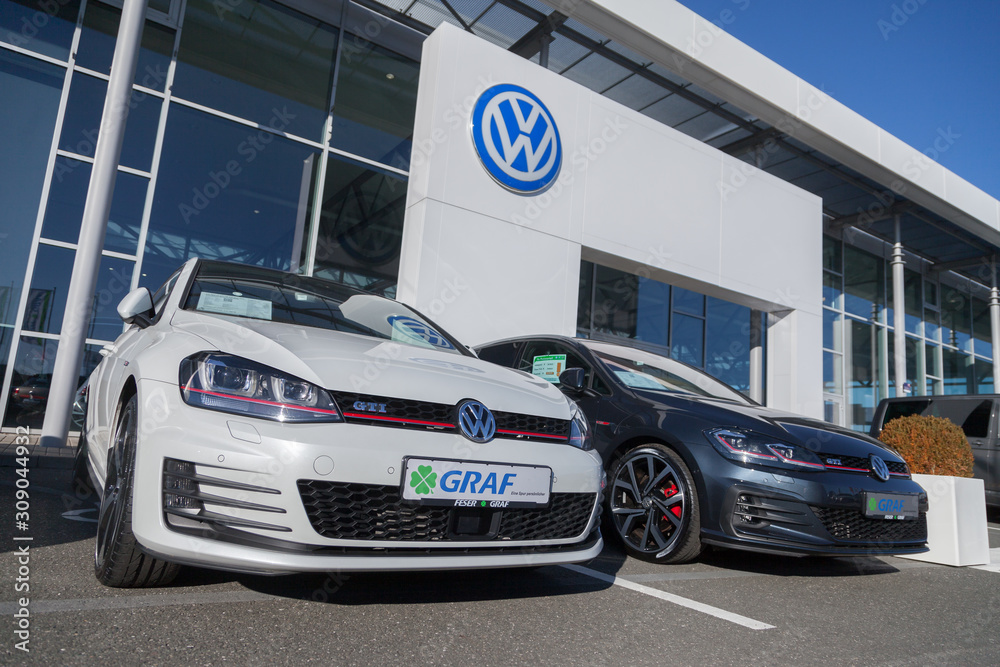 FUERTH / GERMANY - FEBRUARY 25, 2018: emblem on acar. is a German ...