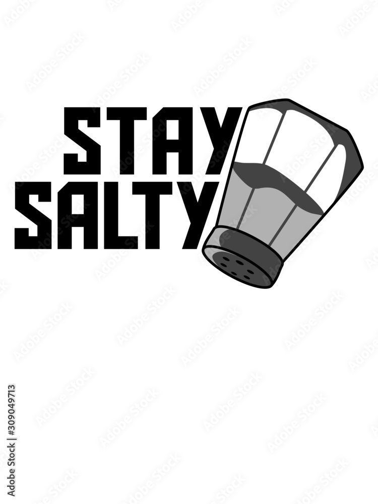 Stay Salty Logo Stock Vector | Adobe Stock