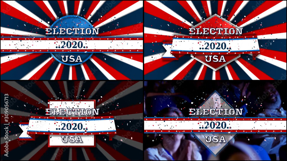 Election Titles Stock Template | Adobe Stock