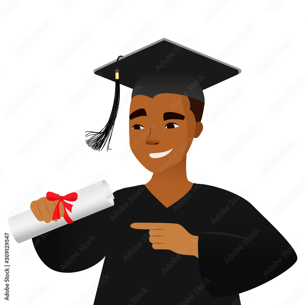 Animated Graduates Students