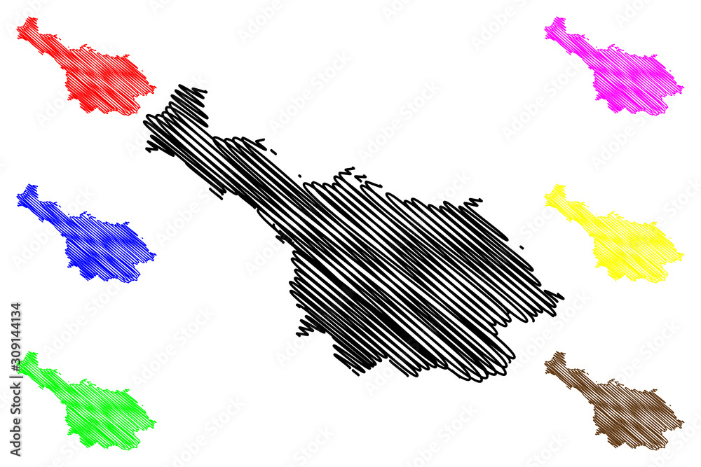 Cavan County Council (Republic of Ireland, Counties of Ireland) map ...