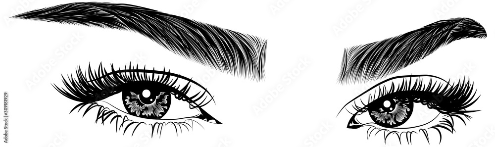 Sexy Eyes Tattoo Designs