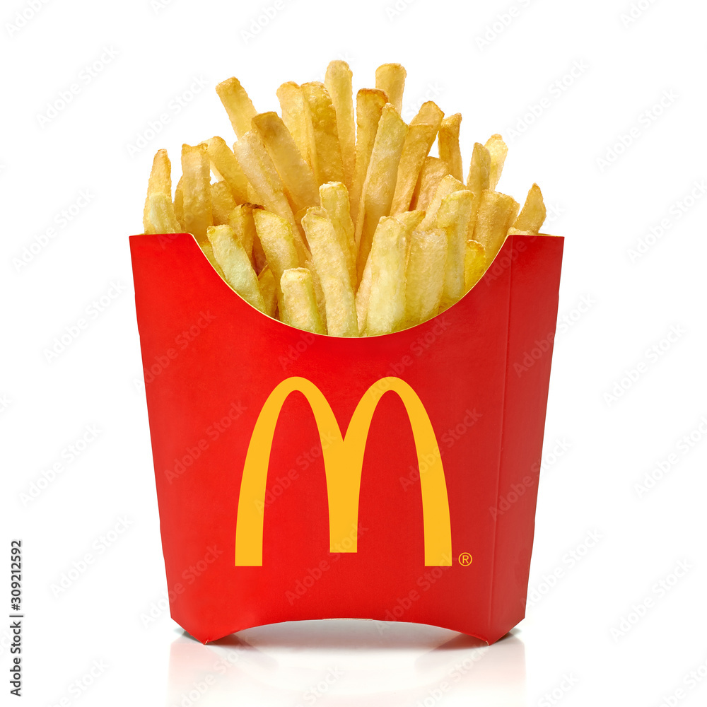 Los Angeles, California - May 17, 2019: McDonald's French Fries in ...