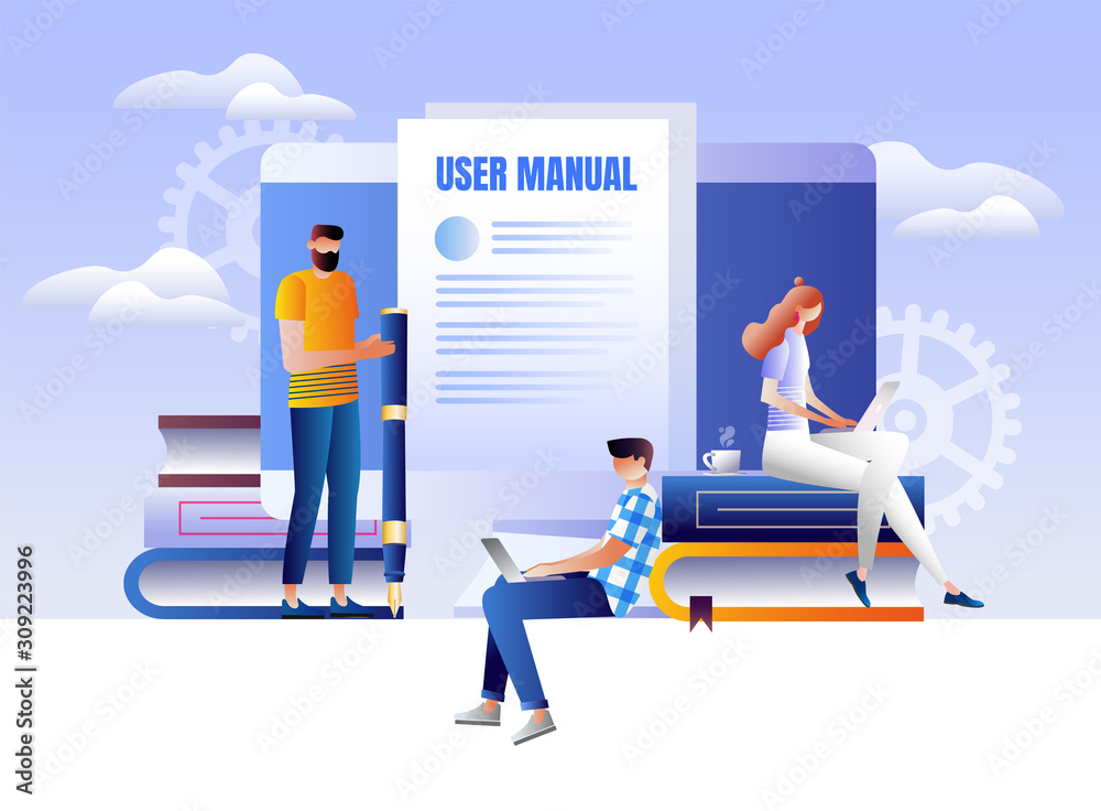 Document specification requirements, Instructions for use flat style ...