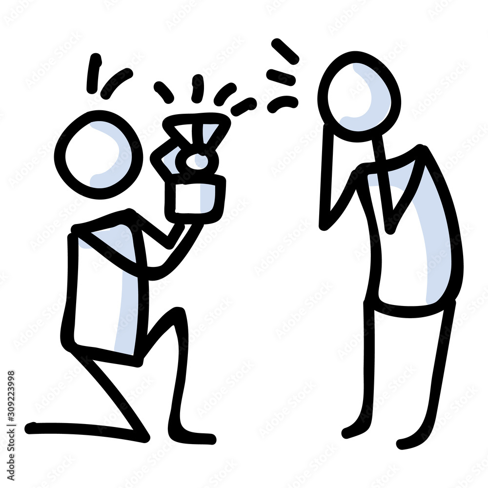 Stick Figure Engagement