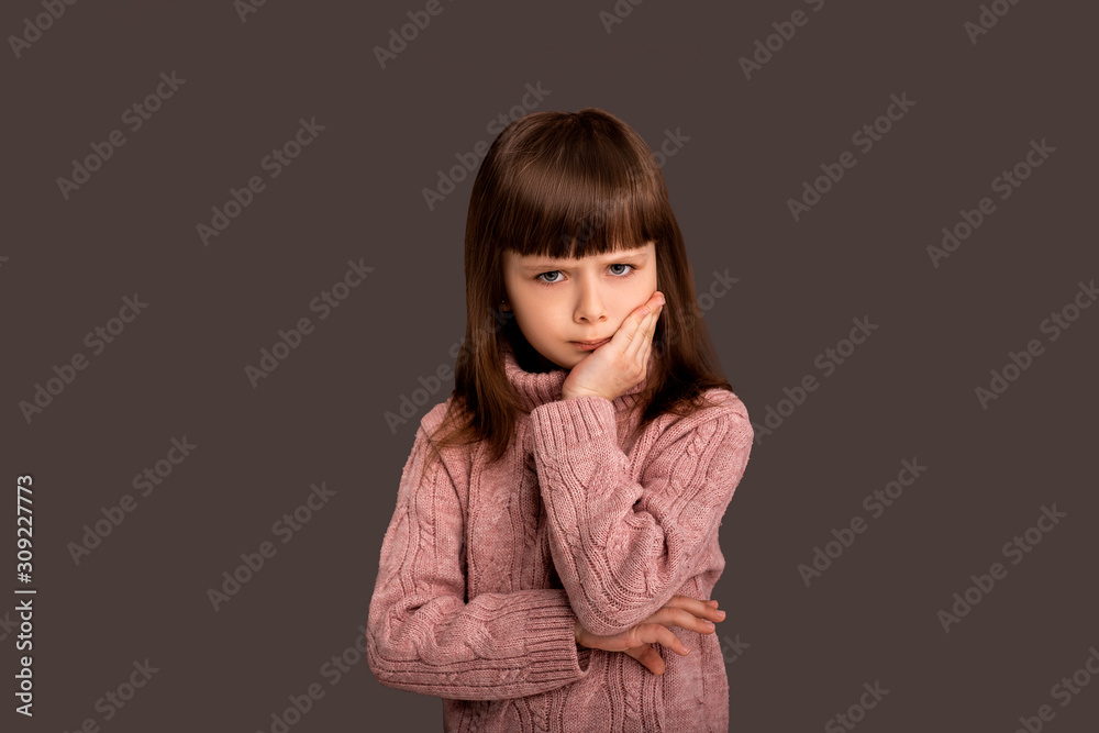 Sad Kid Facial Expression