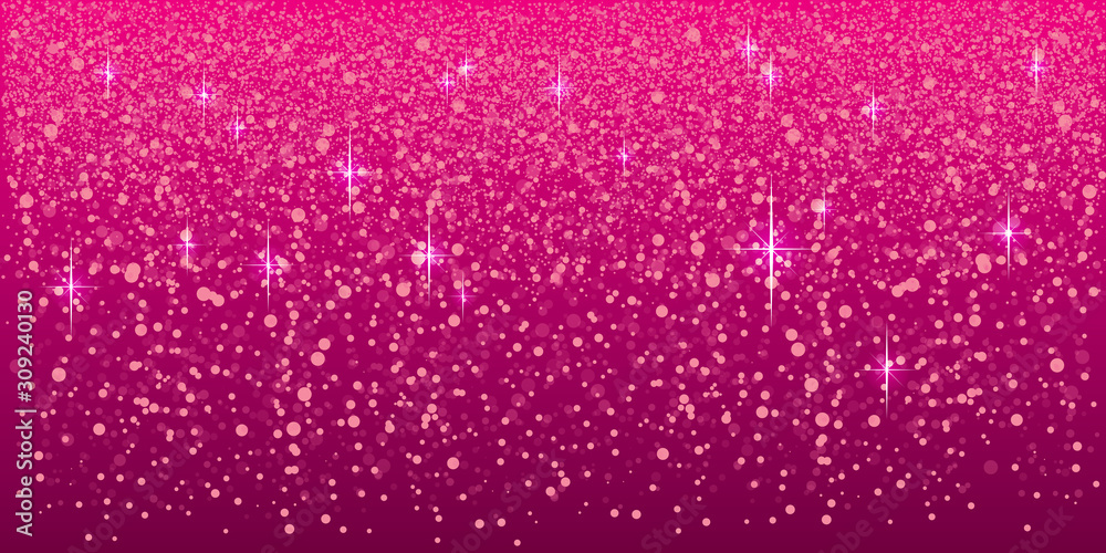 Pink glitter background Stock Vector | Adobe Stock