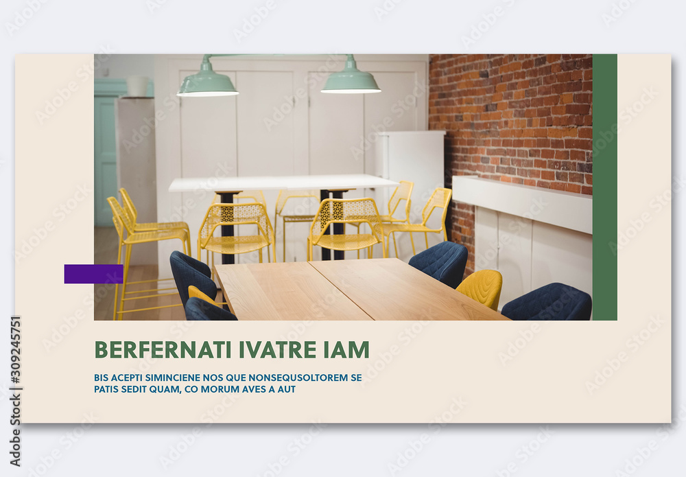 Pitch Presentation Layout Stock Template | Adobe Stock