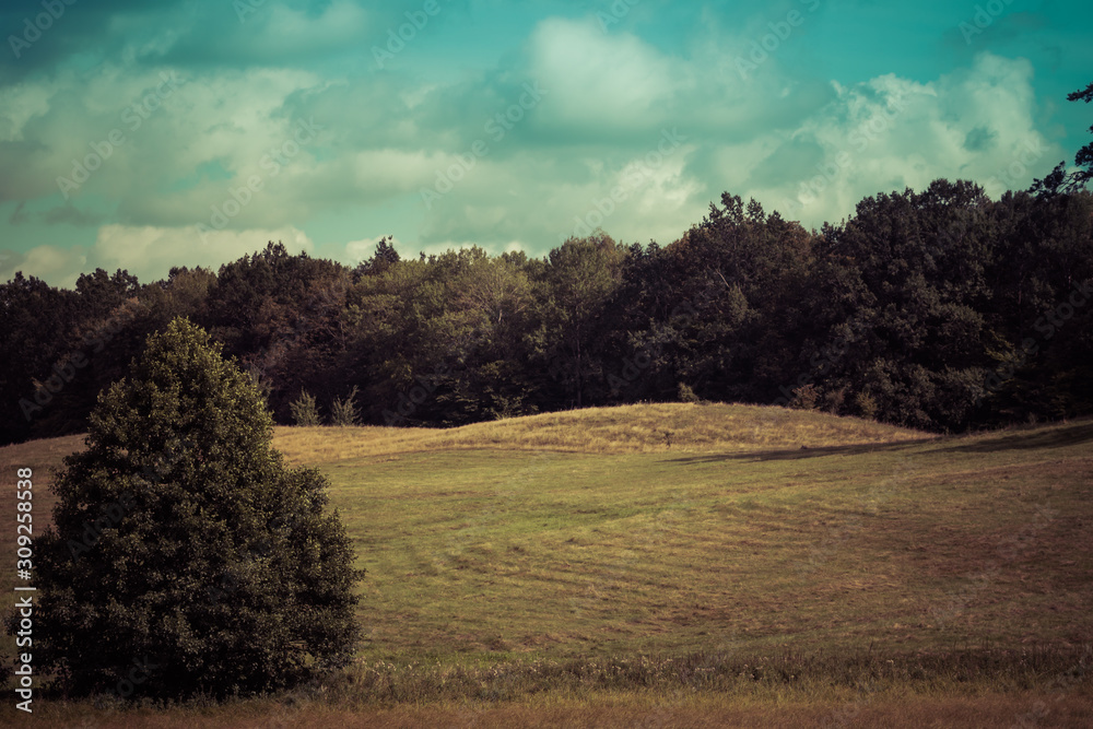 kame glacial landforms Stock Photo | Adobe Stock