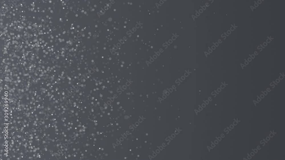 Floating organic dust particles, Slow motion macro background. 4K ...