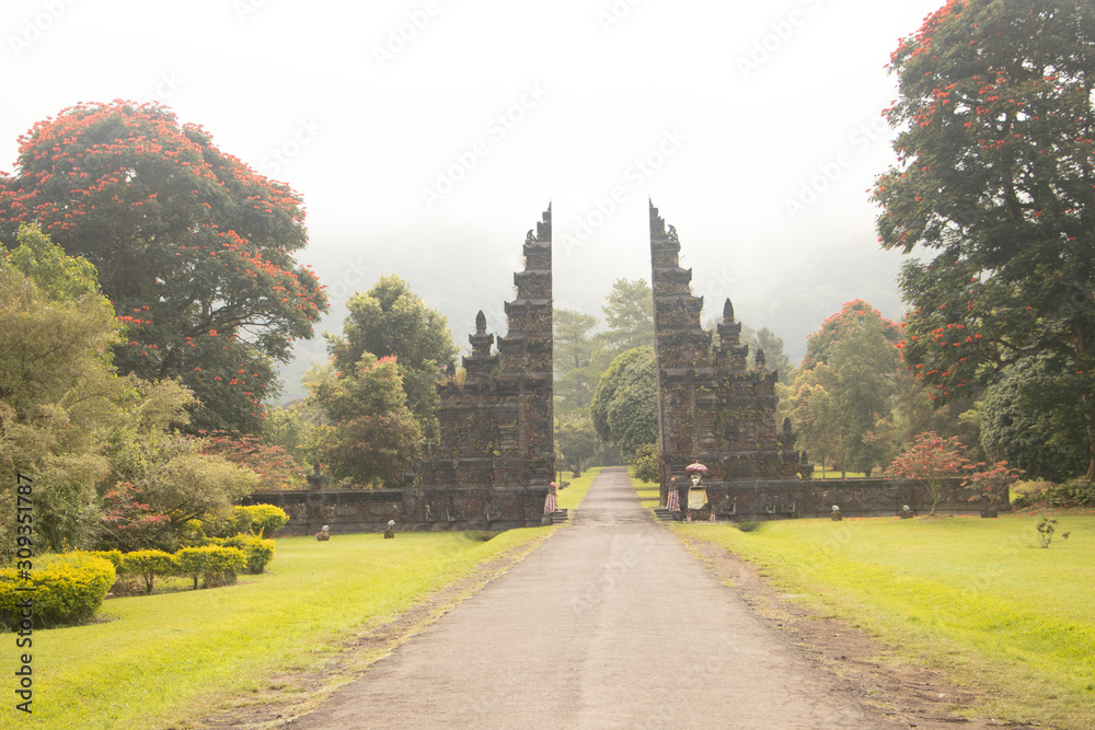 Indonesia Bali Handara Gate is one of the most impressive viewpoint for ...