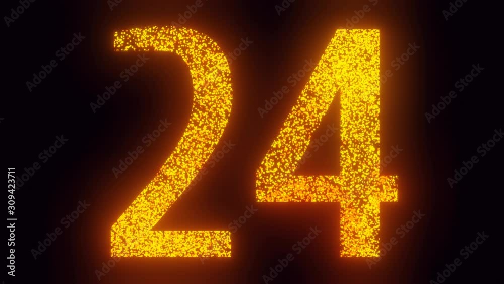 Twenty four years happy birthday, anniversary, holiday, celebration ...