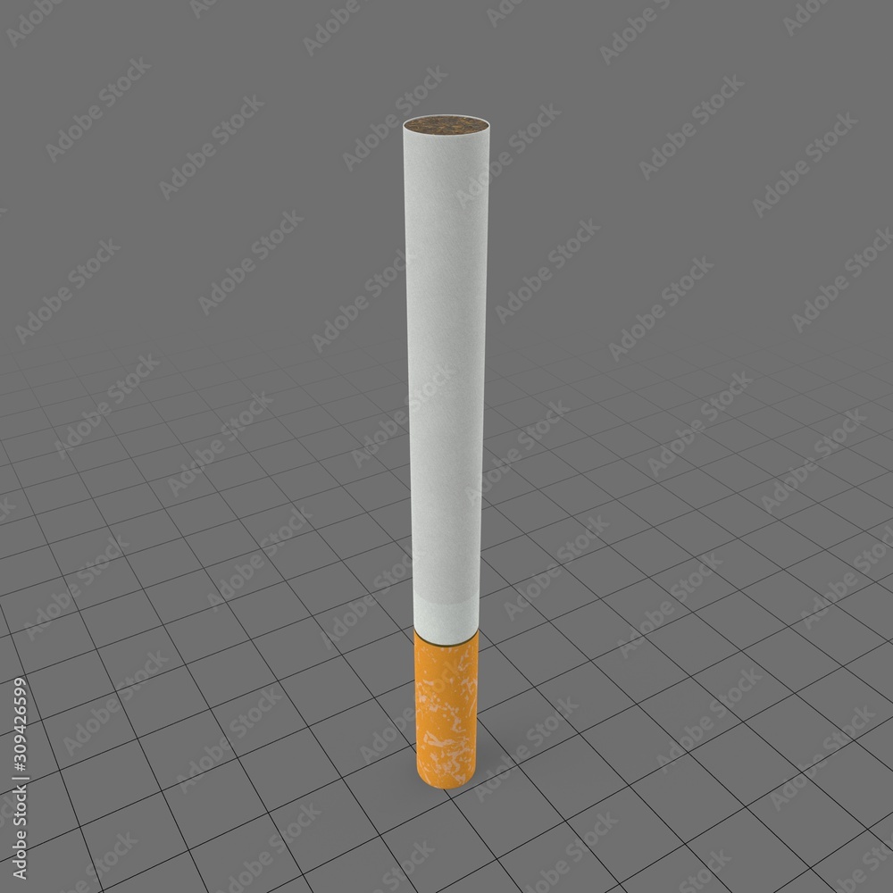 Cigarette Stock 3D asset | Adobe Stock