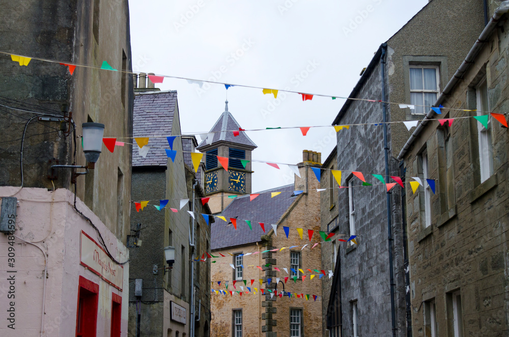 Scotland Lerwick north United Kingdom Stock Photo | Adobe Stock
