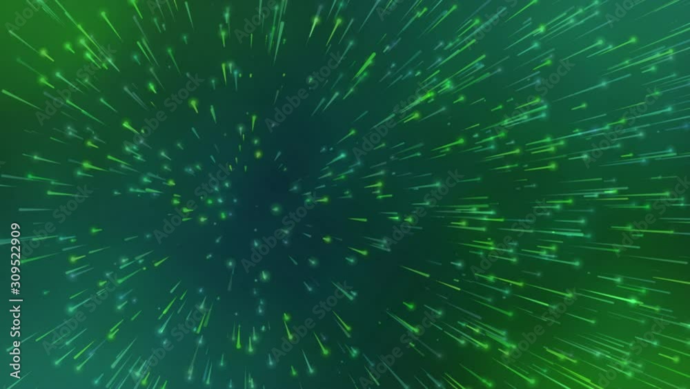 digital data stream lines animation concept for big data, internet of ...