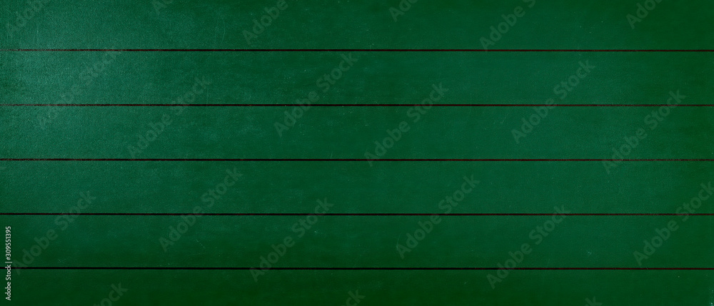 School blackboard green color with lines Stock Photo | Adobe Stock