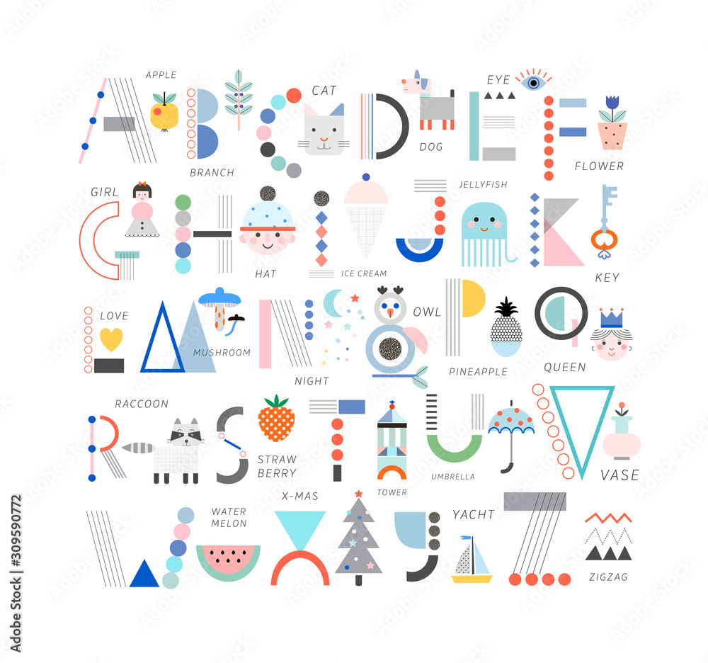 Creative Alphabet Letters