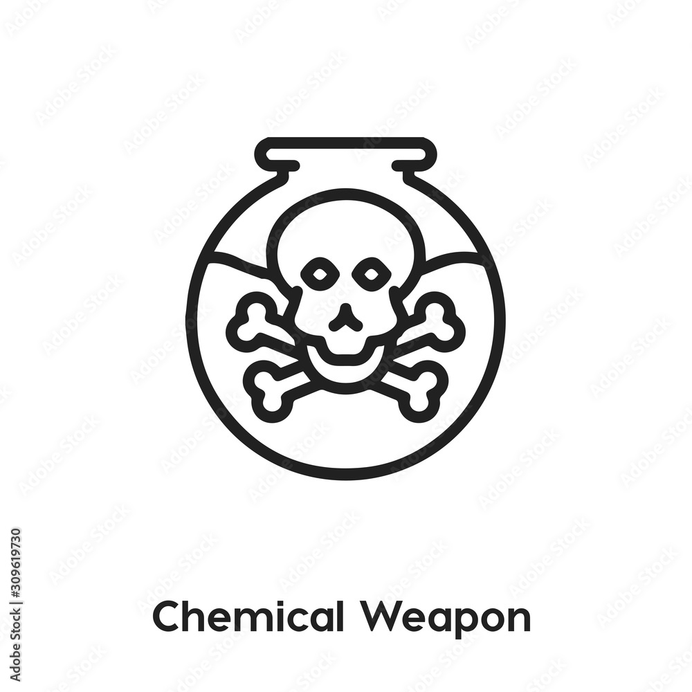Chemical Weapons Symbol Black And White