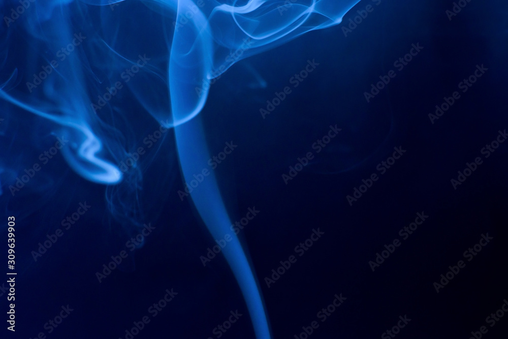 Cigarette smoke trail slowly evaporating background Stock-Foto | Adobe ...