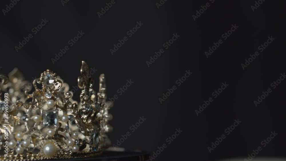 Amazing valuable crown for a royal queen, bride or beauty pageant ...