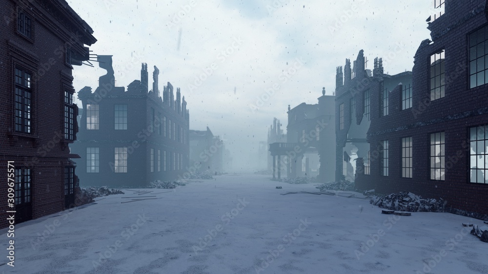 Apocalypse City Street