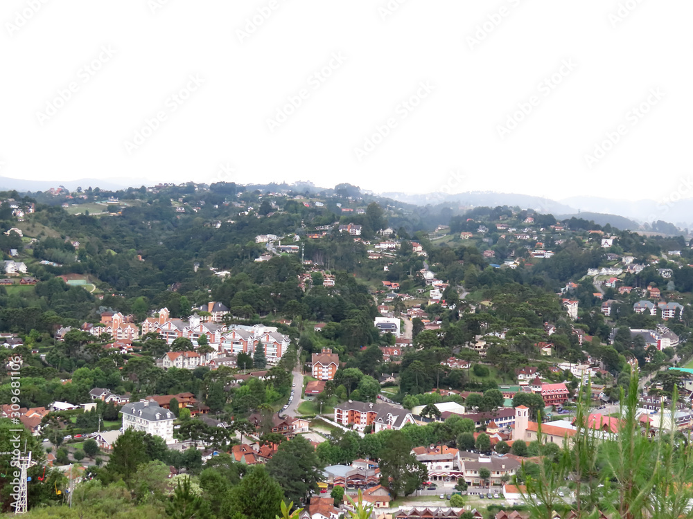 Foto de Capivari neighborhood in the city of Campos do Jordão. State of ...