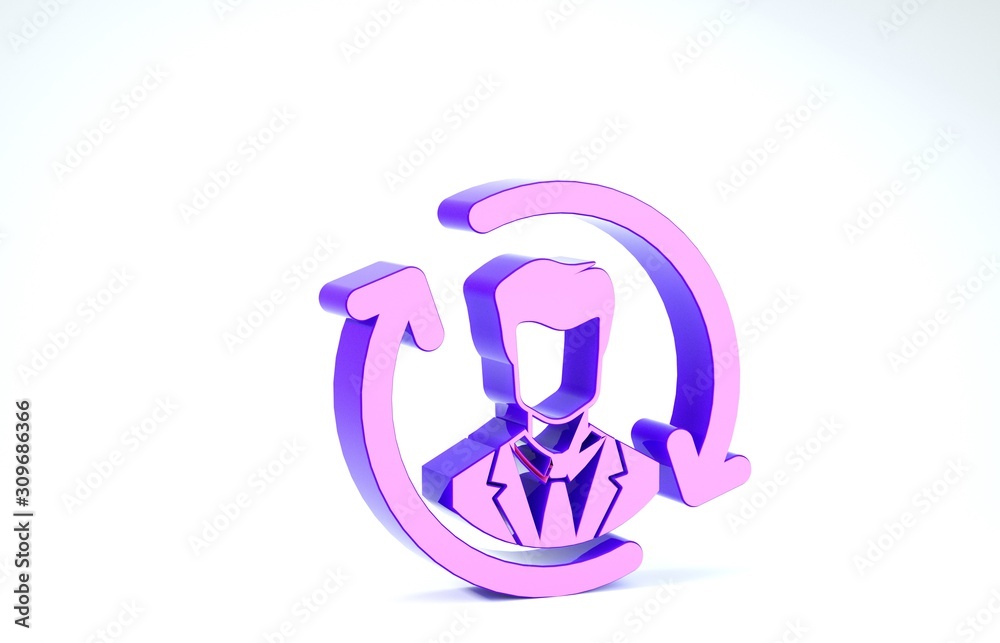 Human Resources Logo 3d