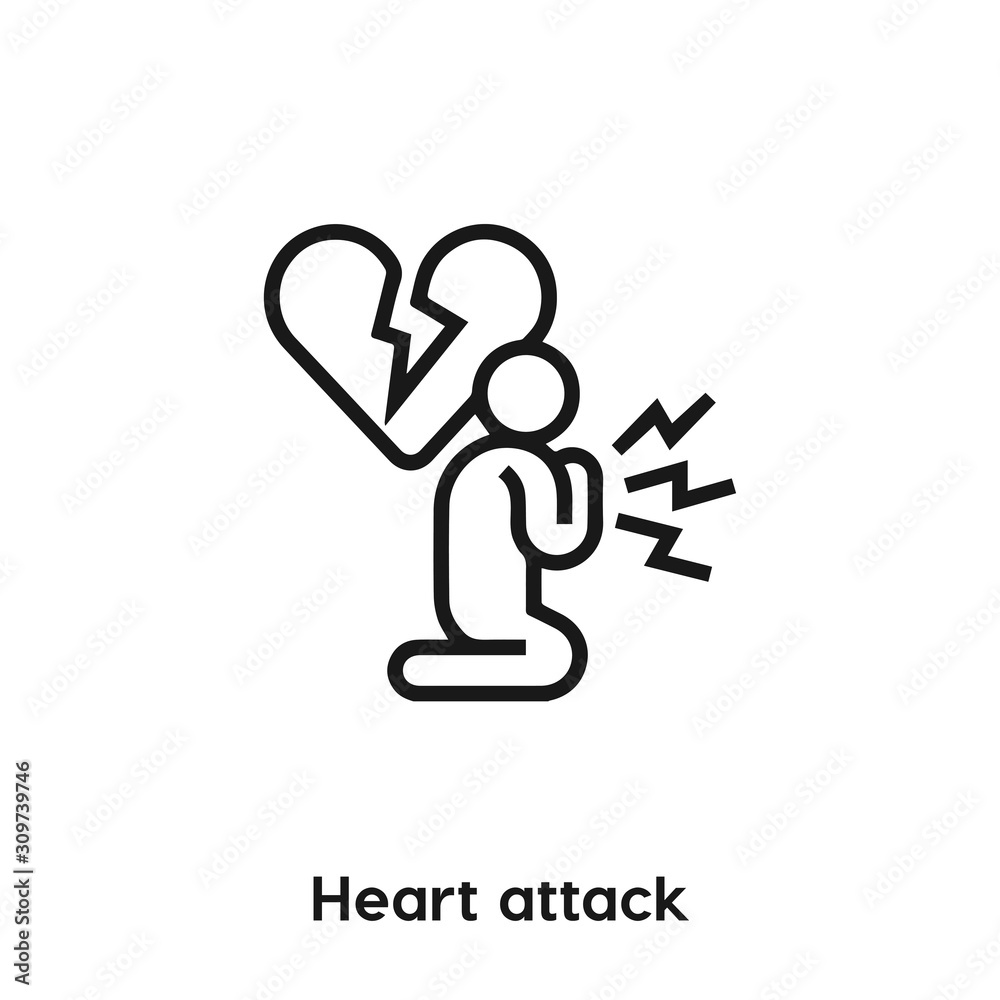 Heart Attack Symbol