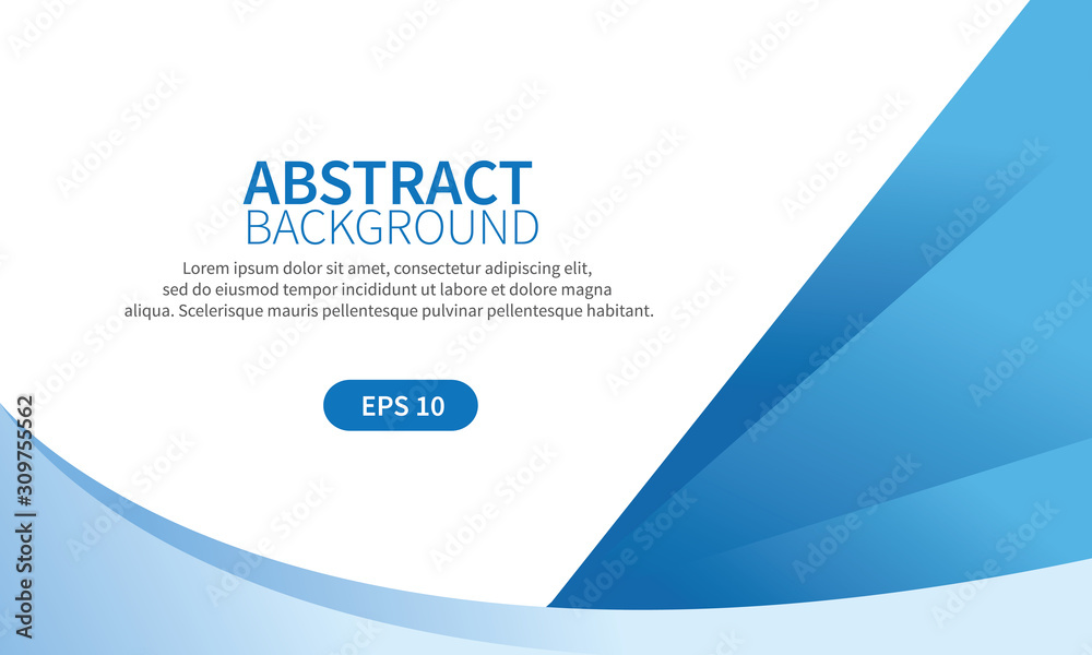 Blue background vector illustration lighting effect graphic for text ...