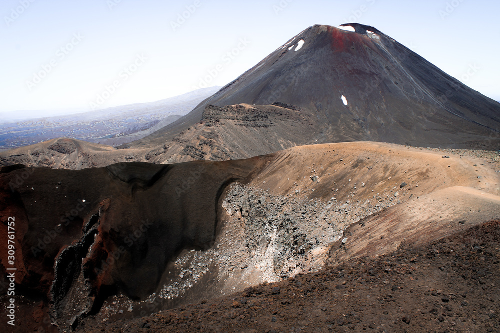 The real Mount Doom located in New Zealand Stock Photo | Adobe Stock