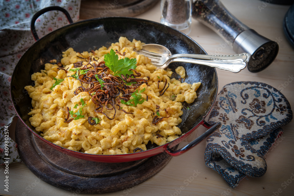 Pinzgauer Kasnocken Stock Photo | Adobe Stock