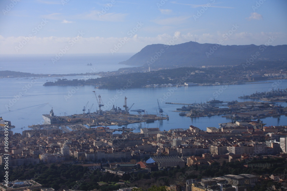 La rade de Toulon Stock Photo | Adobe Stock