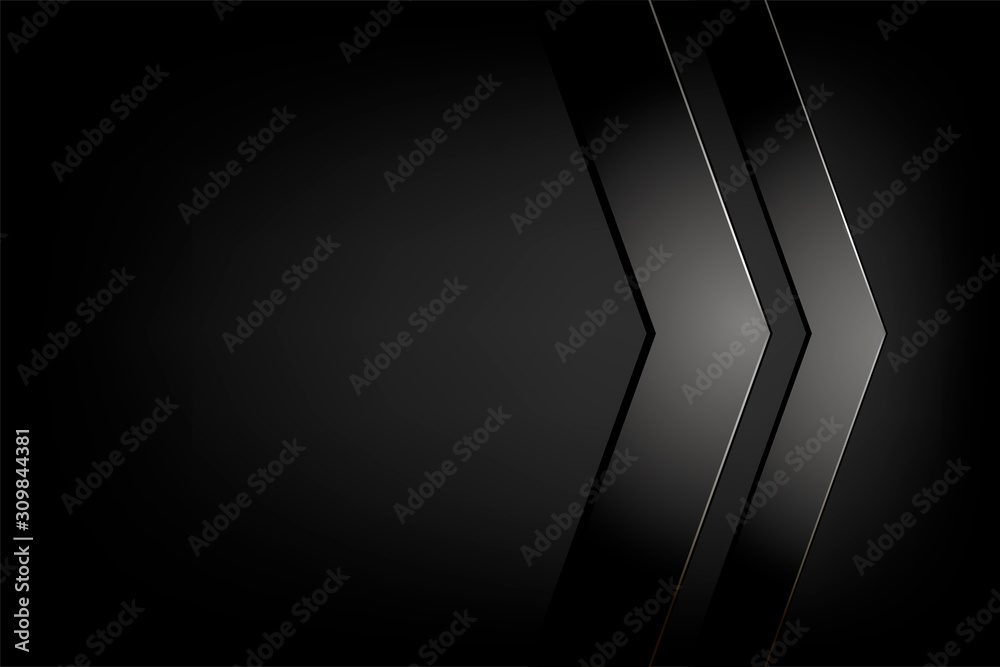 Dark texture with gradient arrows. Black mesh background with geometric ...
