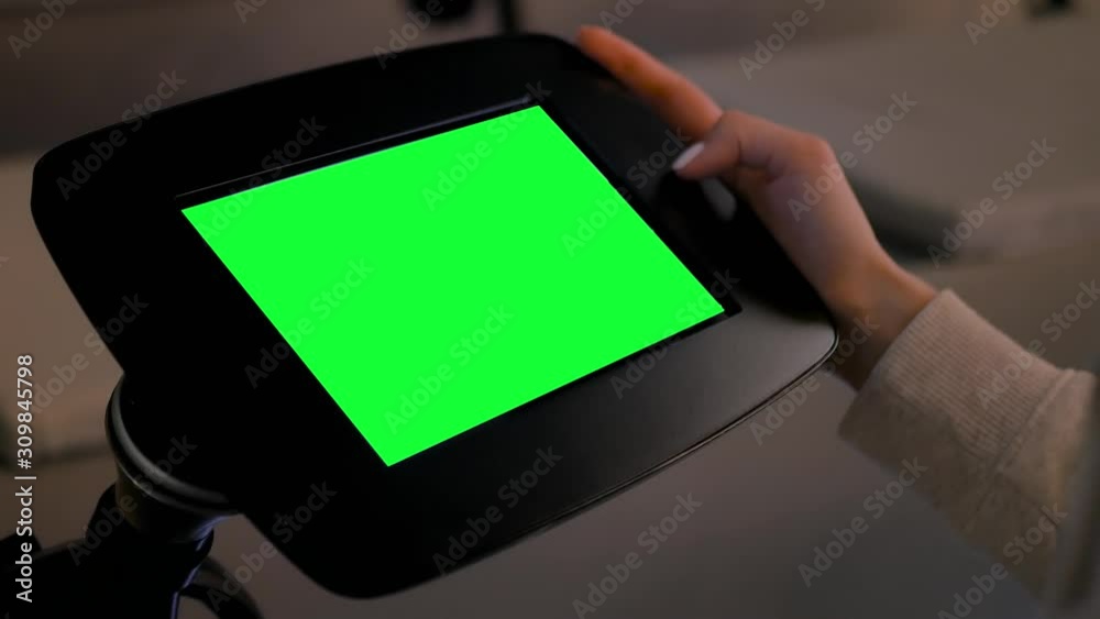 Green screen, mock up, education, copyspace, template, chroma key ...