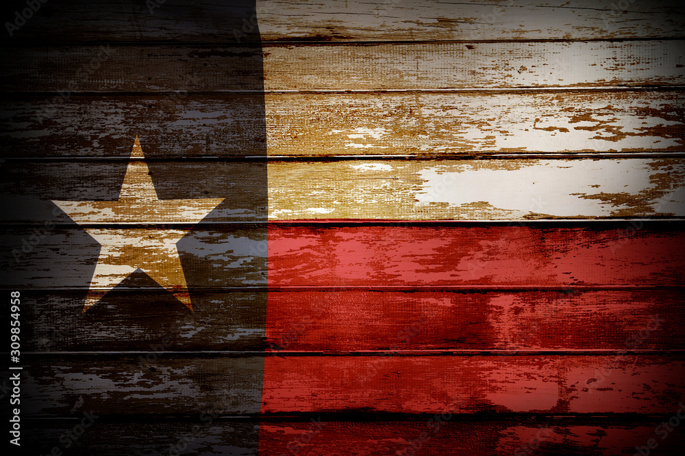 Texas flag on boards Stock Photo | Adobe Stock