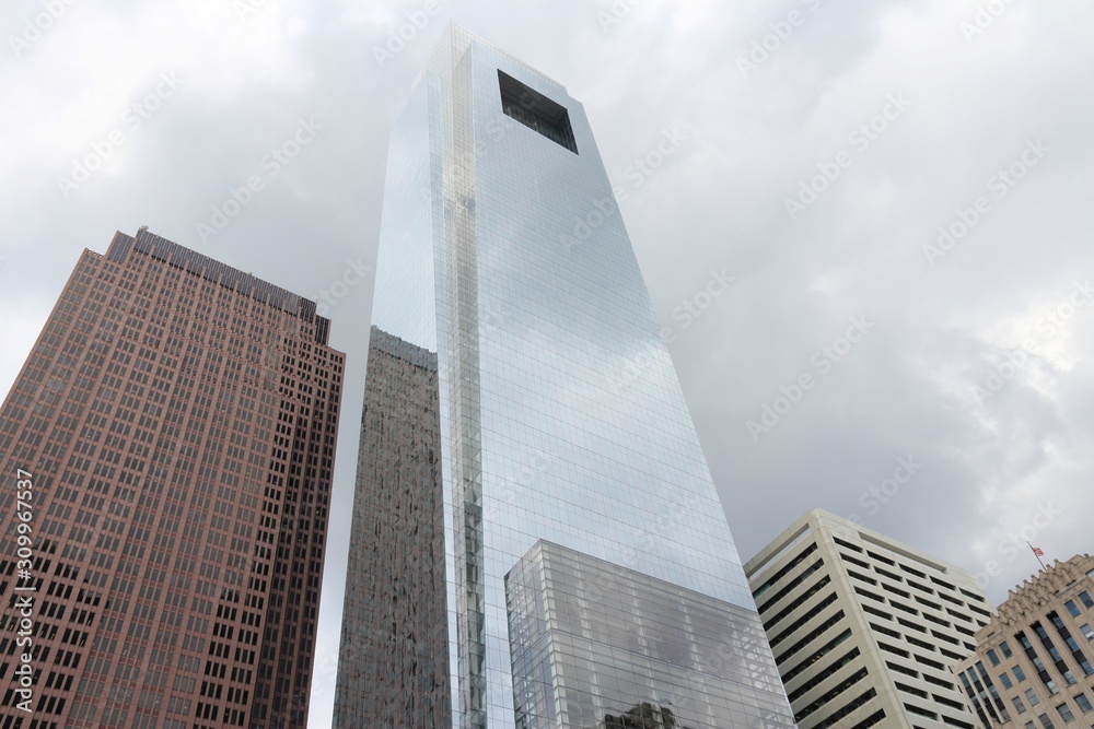 PHILADELPHIA, USA - JUNE 11, 2013: Comcast Center building in ...