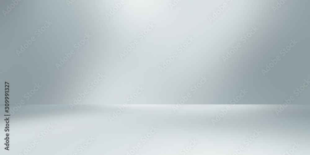 soft gray studio room background, grey floor backdrop with spotlight ...