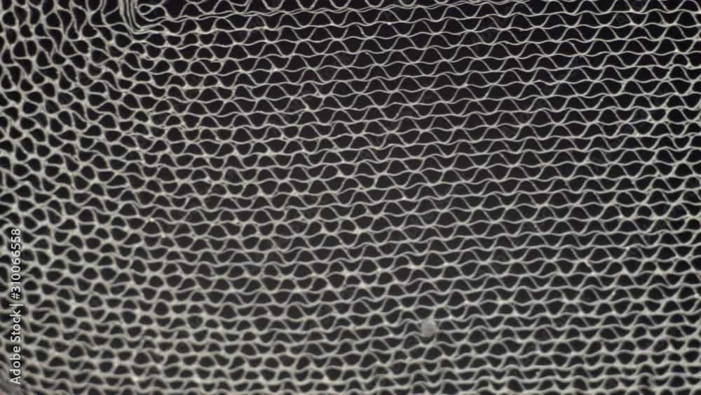 steel catalyst mesh cells, car exhaust cleaning Stock Video | Adobe Stock