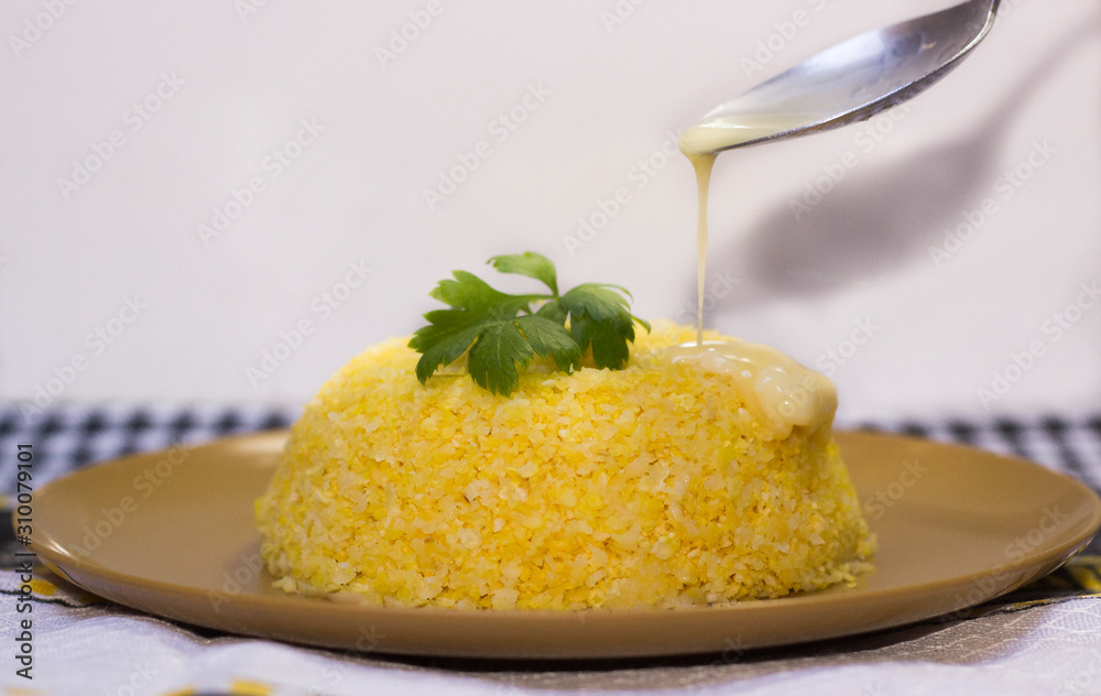 Cuscuz - Traditional dish from northeastern Brazil. Cuscuz can be made ...