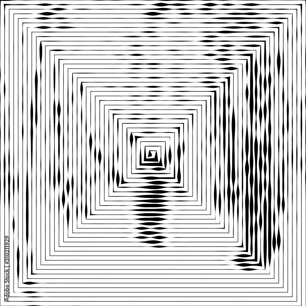 Fototapeta Glamour i Art Deco Abstract background. Vector illustration ...