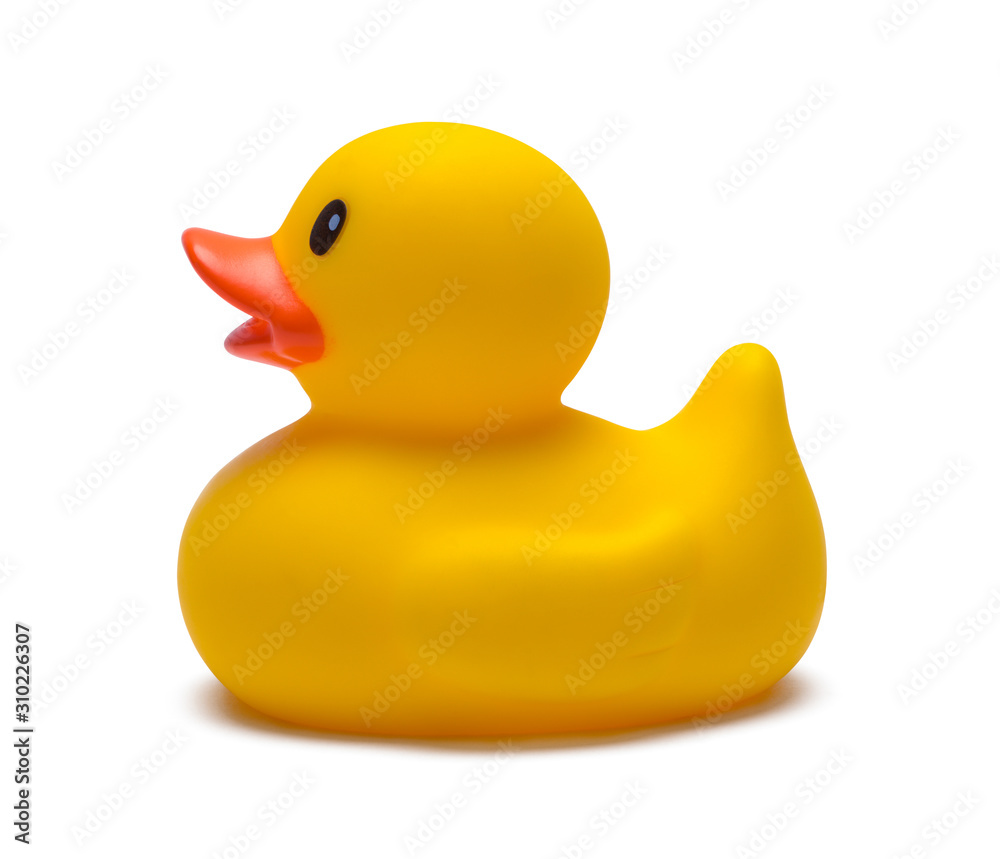 Photo & Art Print Rubber Duck Side View, pixelrobot
