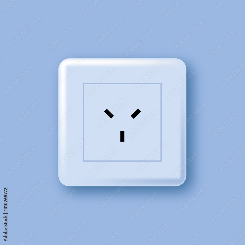 AU Wall Socket, Socket Switch Plug Base, Australian Style Plug Panel ...