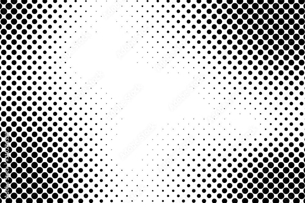 Vector simple comic book background. Halftone pattern in retro pop art ...