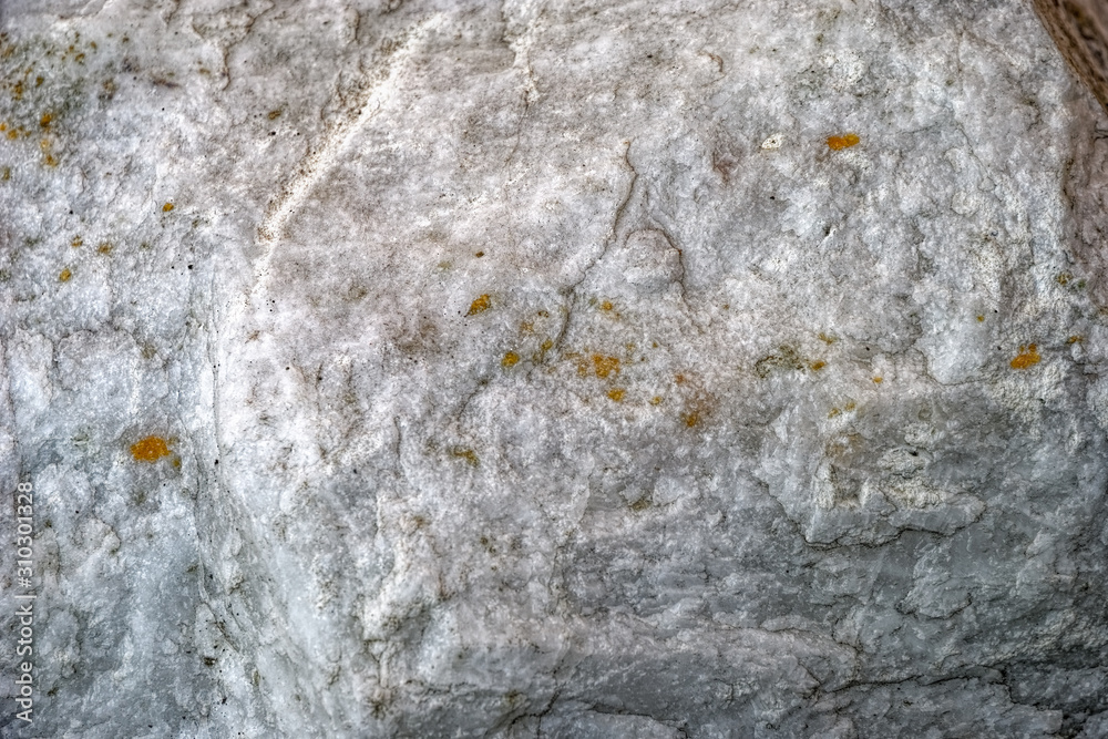 Texture of natural marble-like white limestone from Parainen Lime Stone ...