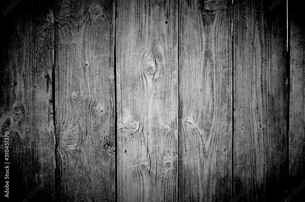 Vintage rustic black wood texture of old pine planks. Abstract black ...