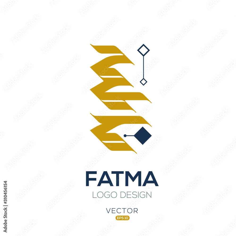 Creative Arabic Typography Mean In English Arabic Name Called Fatma creative-arabic-typography-mean-in-english-arabic-name-called-fatma