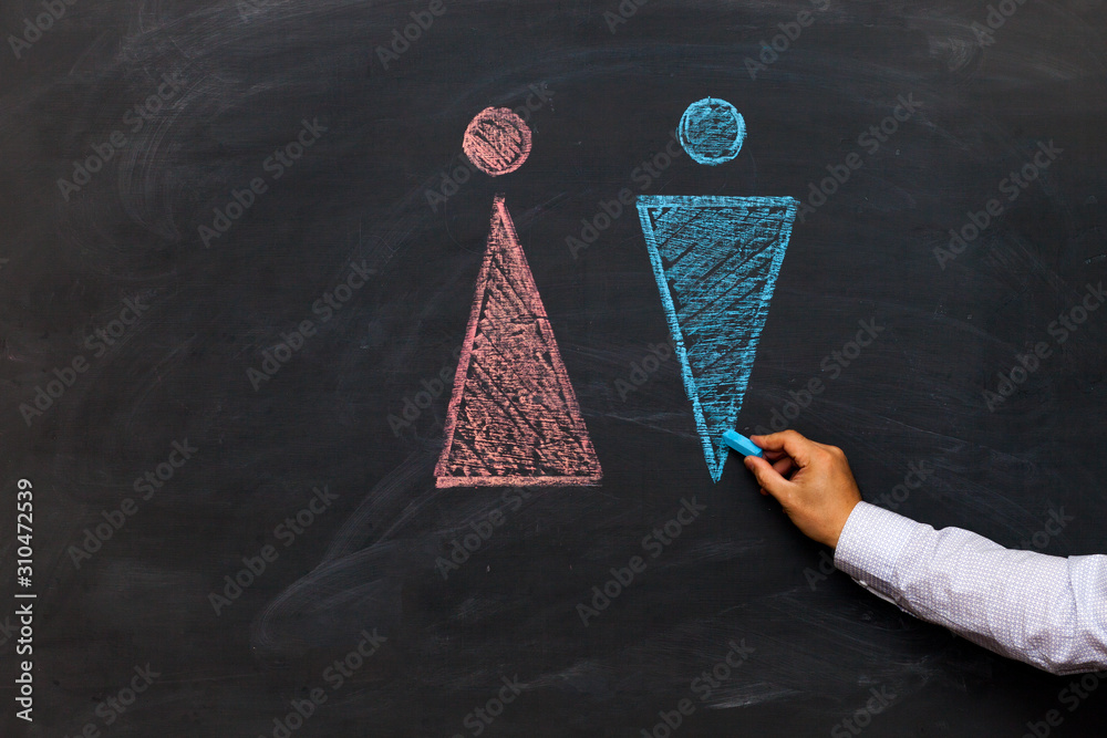 The female gender symbol is equal to the male concept of gender ...